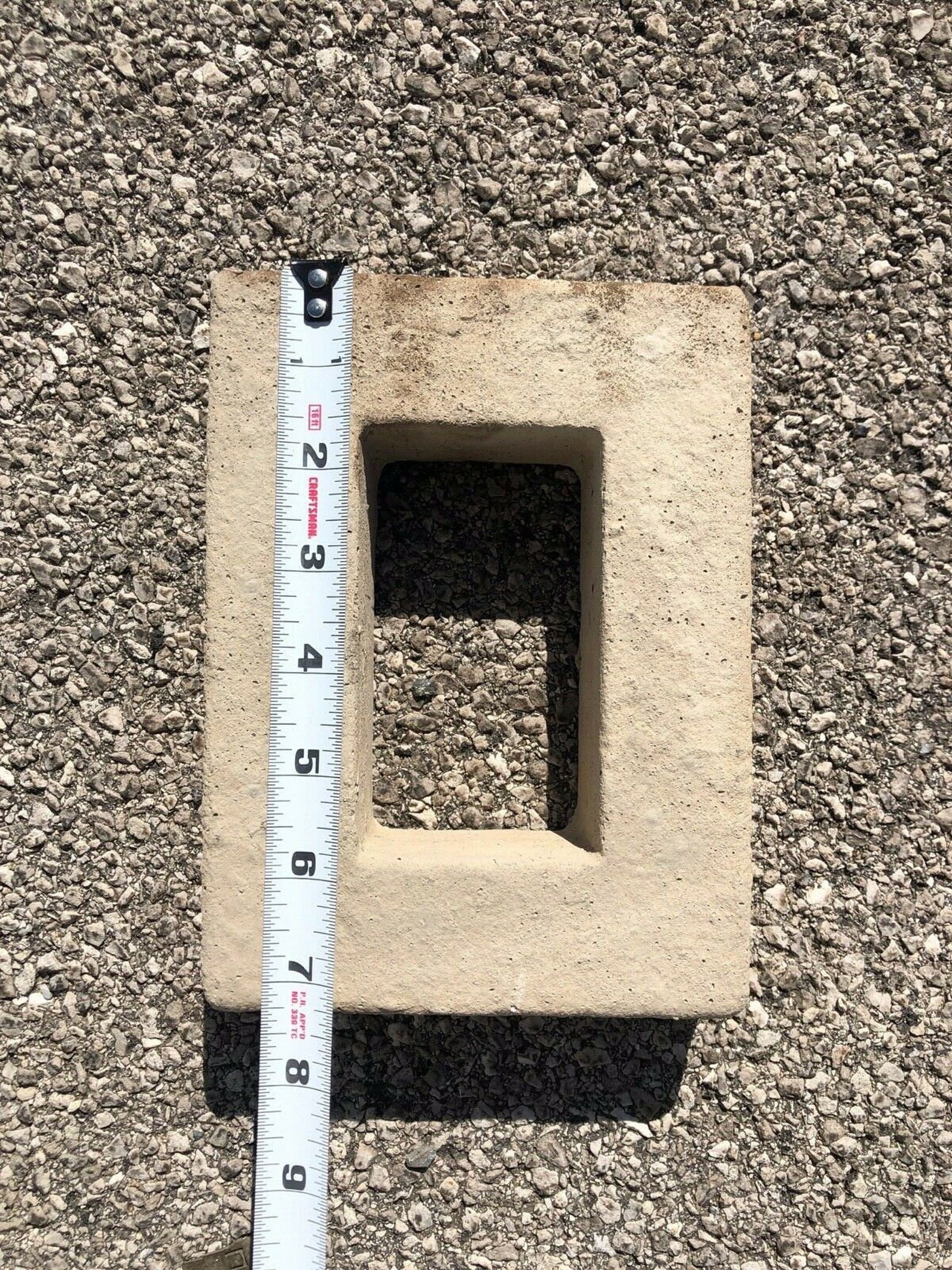 Single Gang Receptacle Outlet Box Textured Manufactured Stone Veneer - Etsy