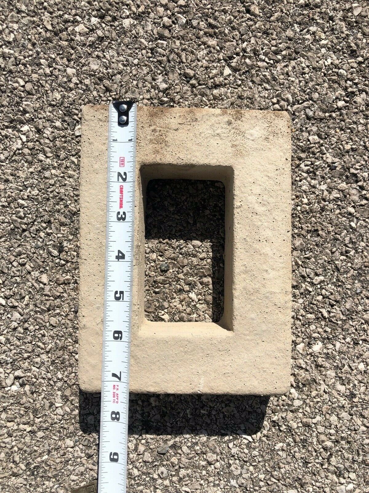 Single Gang Receptacle Outlet Box Textured Manufactured Stone Veneer - Etsy
