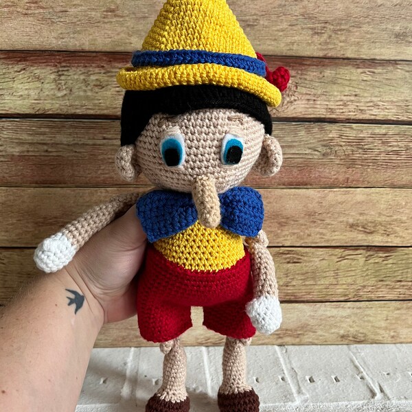 Pinocchio Doll - Etsy