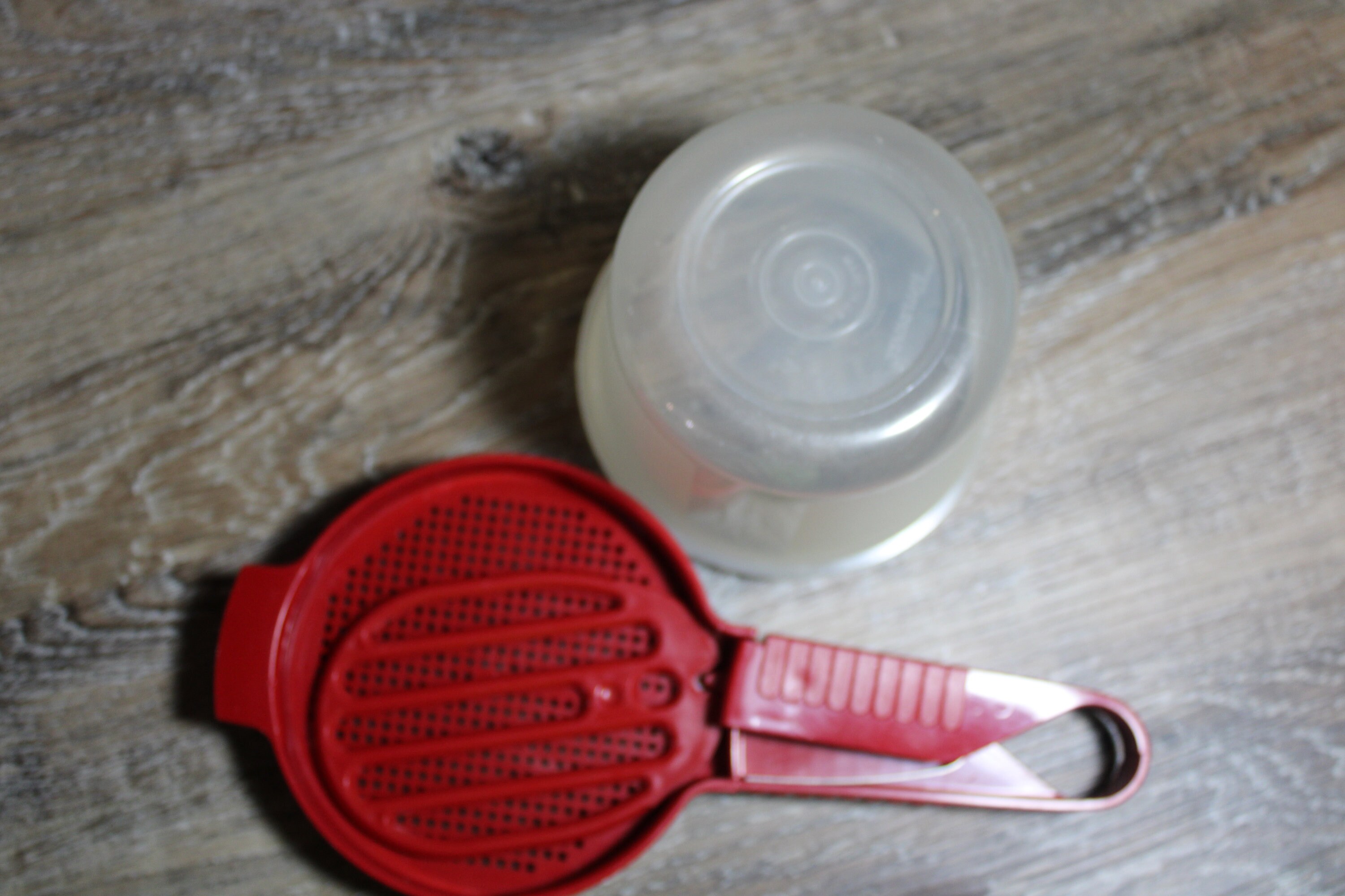 Tupperware Flour Sifter Red Handle - Etsy