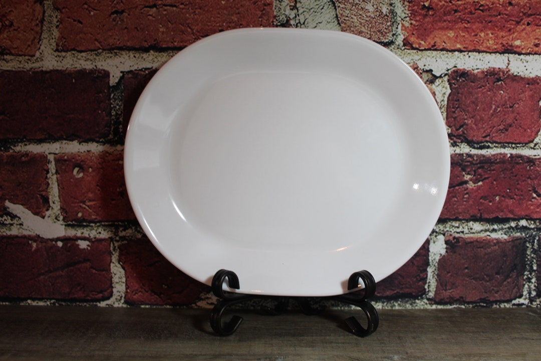 Winter Frost White Corelle Platter - Etsy