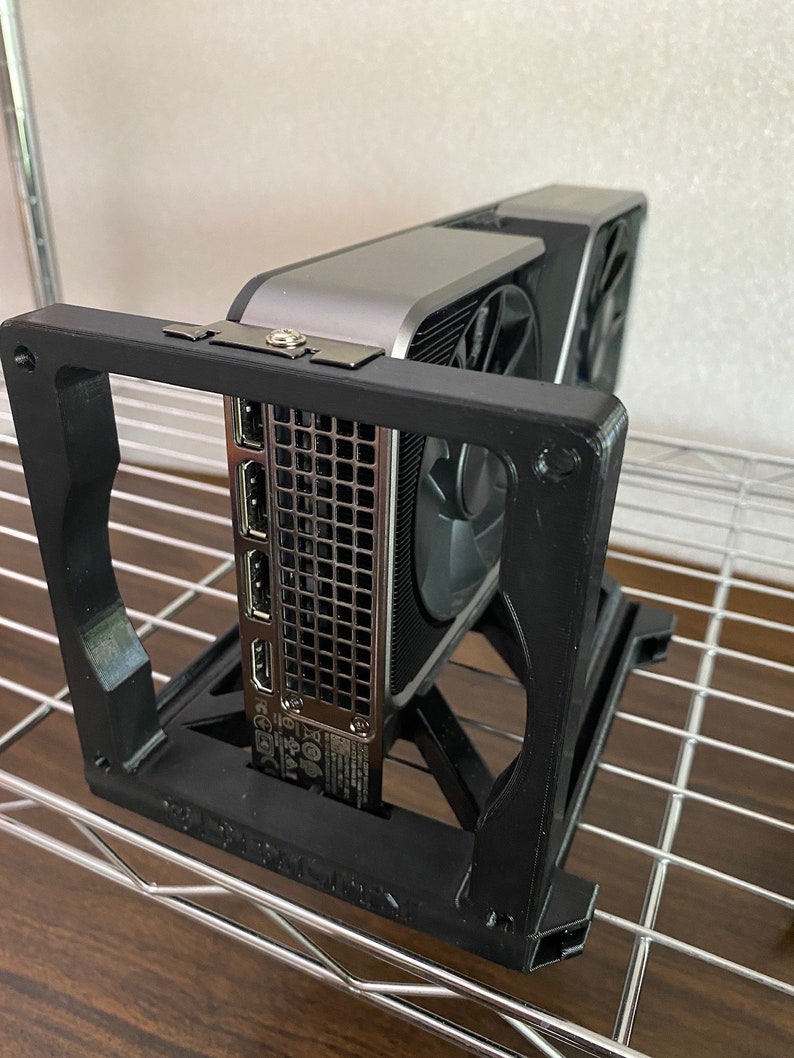Solo GPU Stand for Mining Rig // Side-by-side Inserts // Mining Rig ...