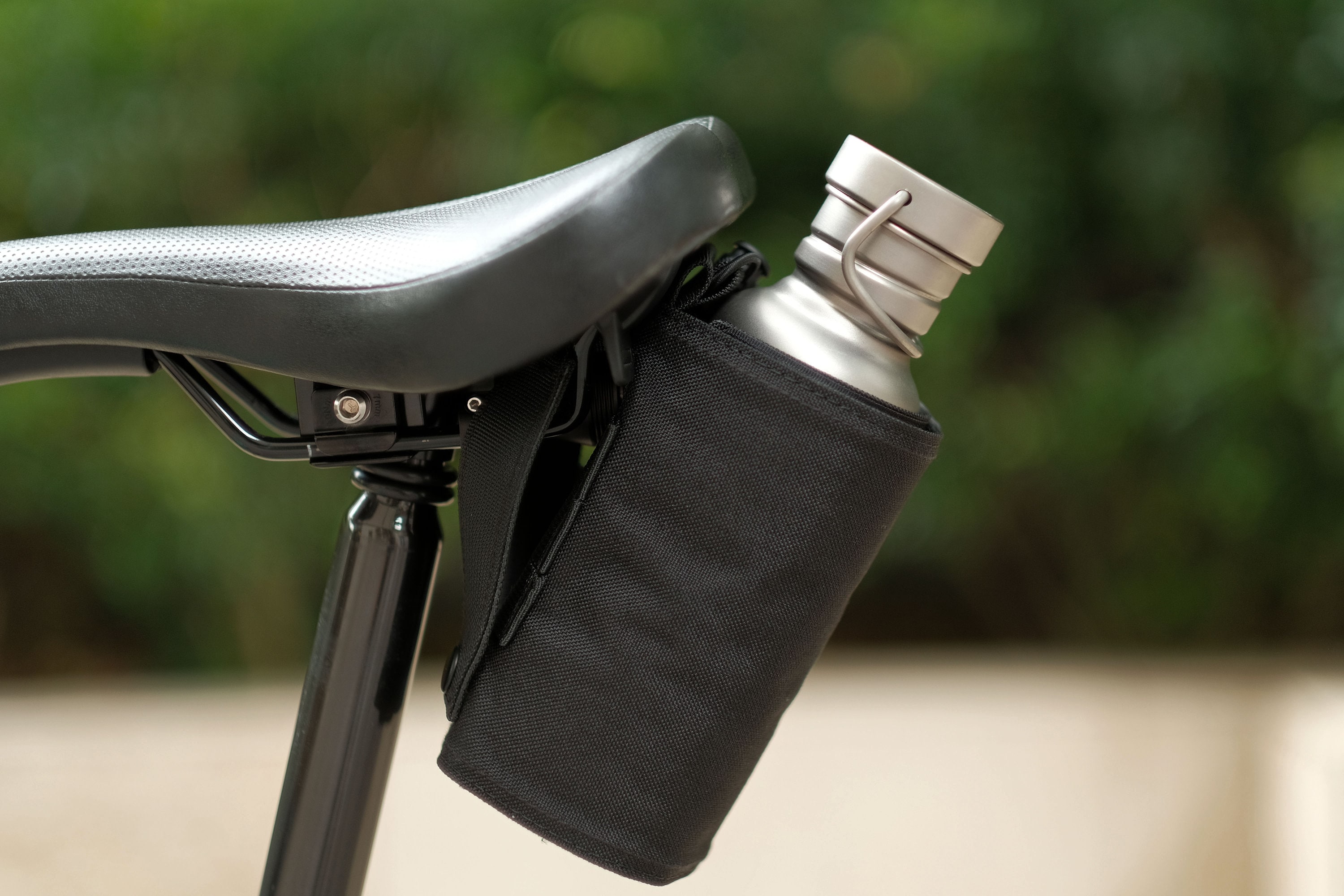 Brompton Saddle-mounted Water Bottle Holder | Cordura Nylon Bicycle ...