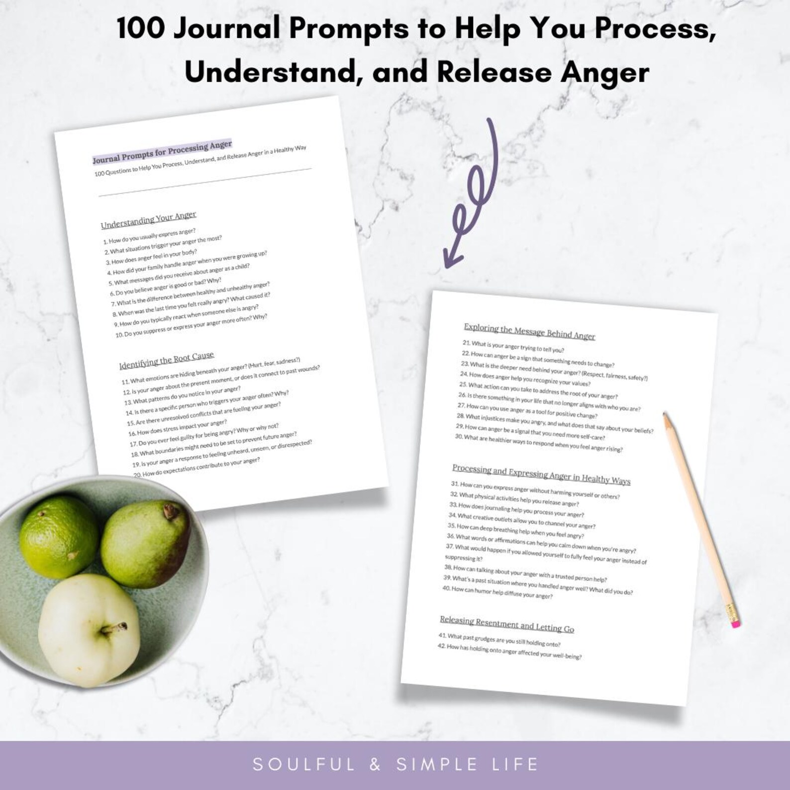 100 Journal Prompts for Processing Anger – Understand, Express ...