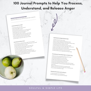 100 Journal Prompts for Processing Anger – Understand, Express ...