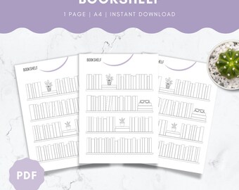 Book Tracker, Reading Log, Books I've Read, Instant Download - Etsy