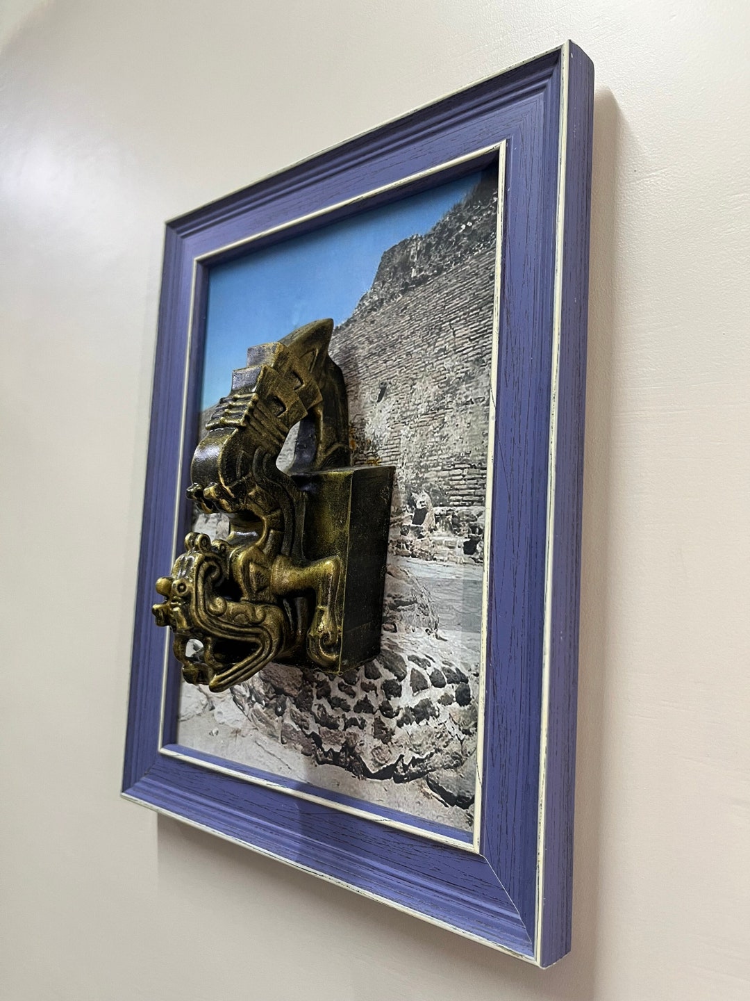 3D Printed Fire Serpent Sculpture Timeless Elegance Antique - Etsy