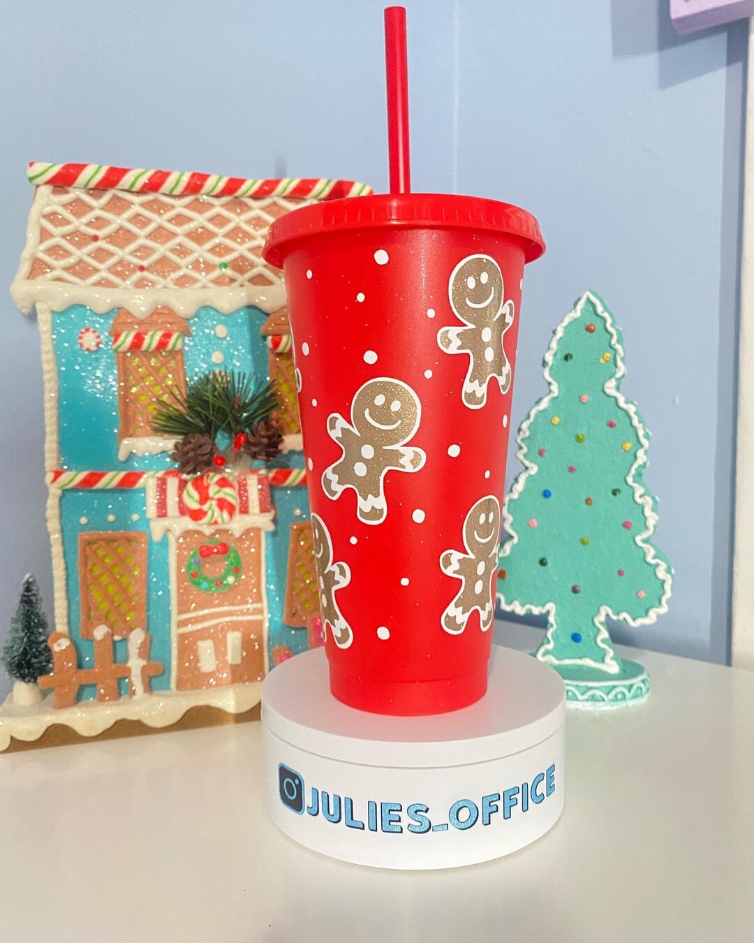 Gingerbread Man Cup - Etsy