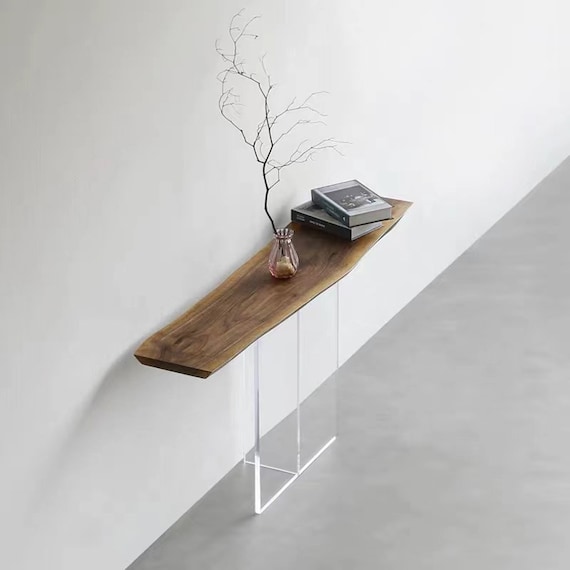 Minimalist Console Table Entryway Console Table Desk - Etsy