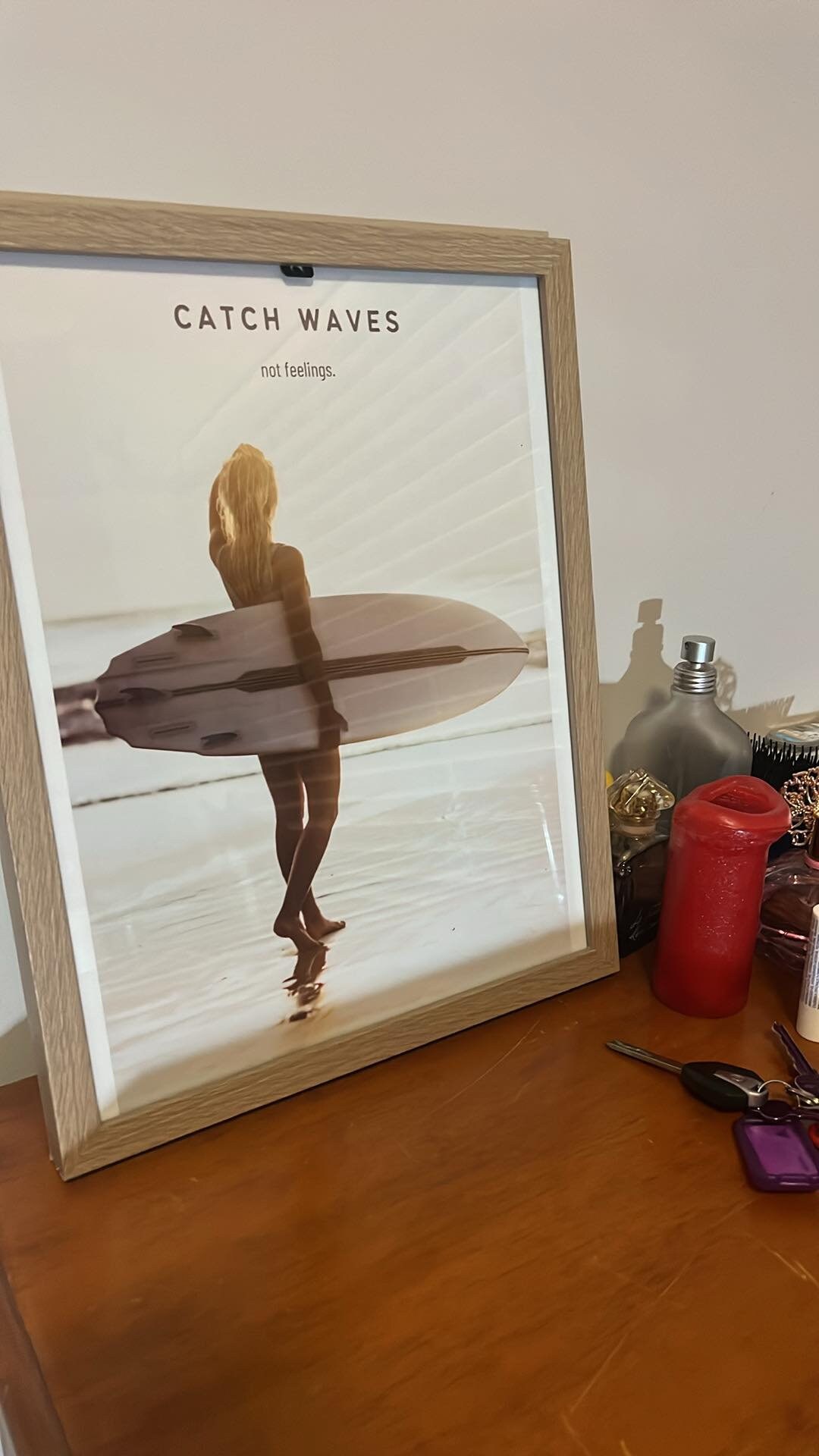 Surfer Girl Poster, Surfer Girl Art, Quote Surfing Poster, Surfer Girl ...