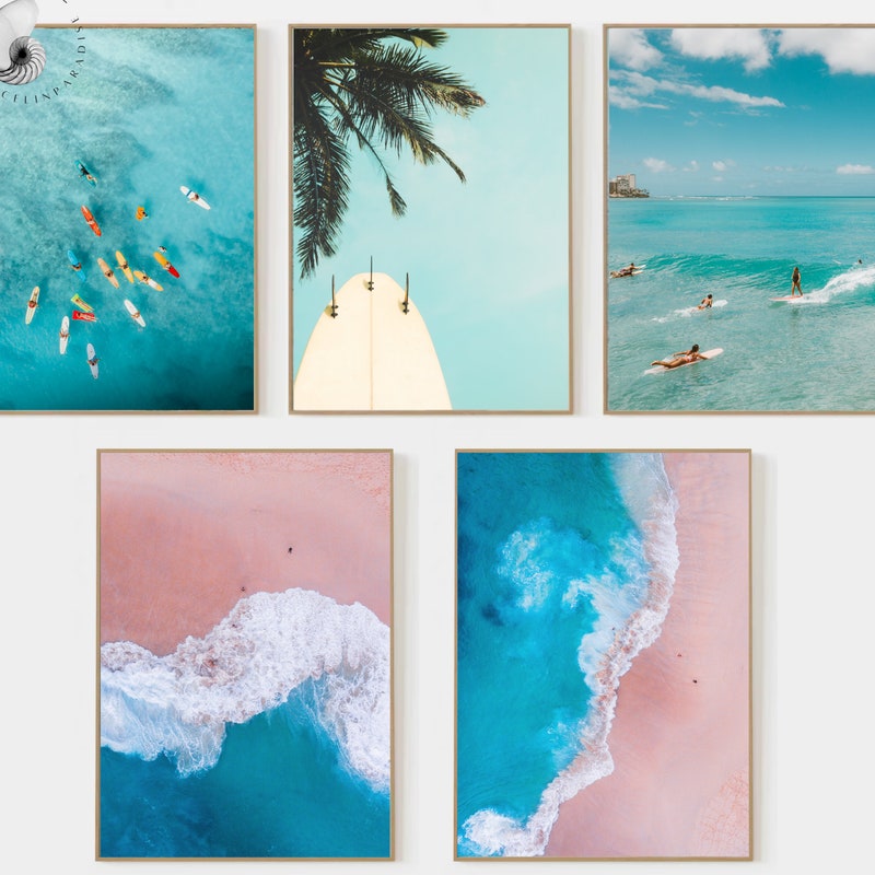Surf Print - Etsy Australia