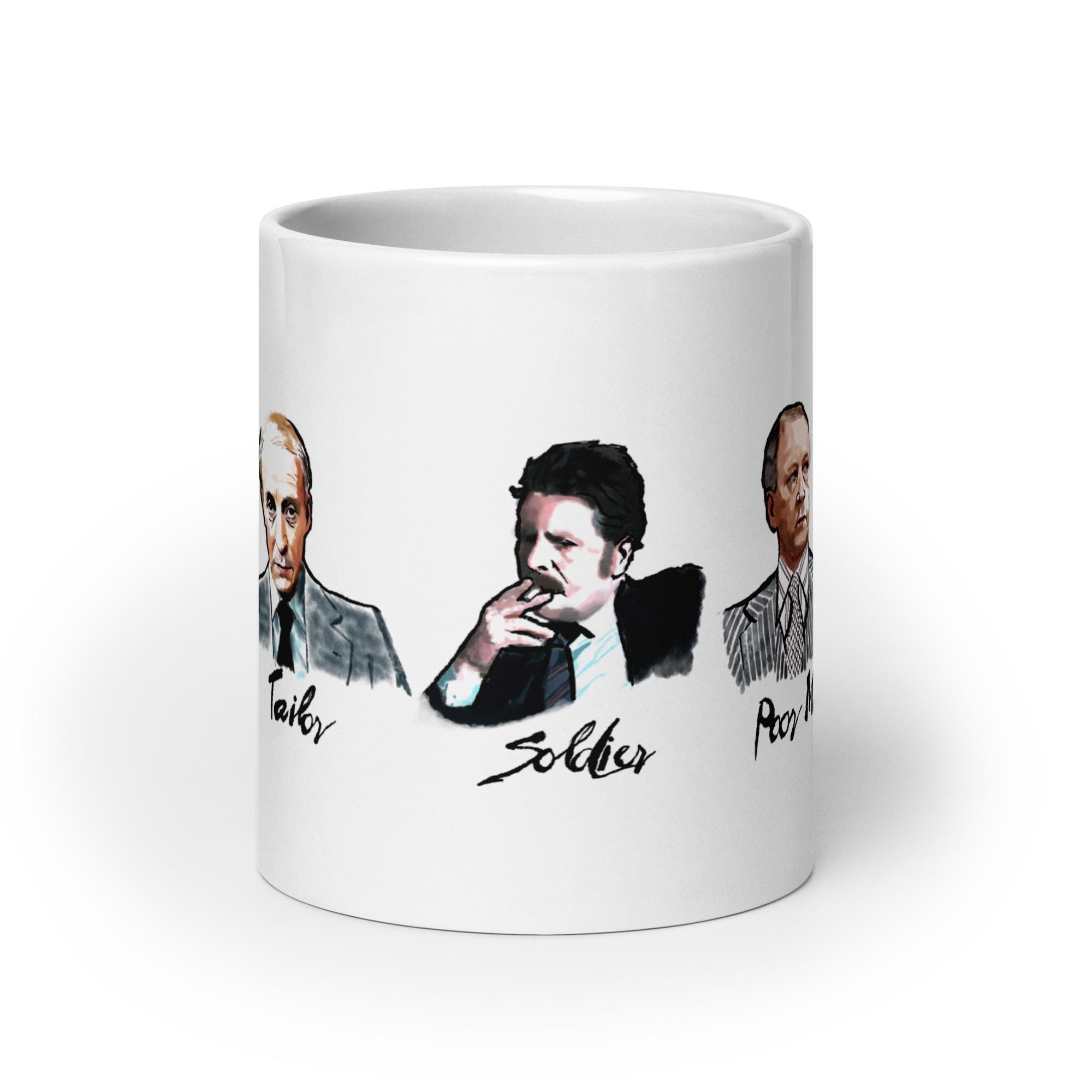 TINKER TAILOR SOLDIER Tea Mug, Alec Guinness, George Smiley 1979 - Etsy ...
