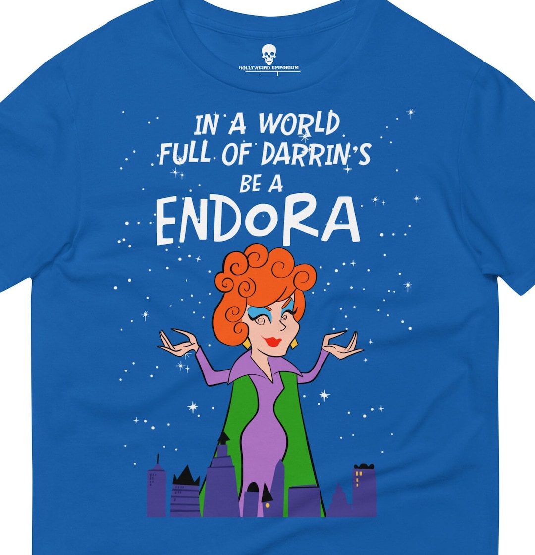 ENDORA T-shirt, Bewitched, Agnes Moorehead Parody - Etsy