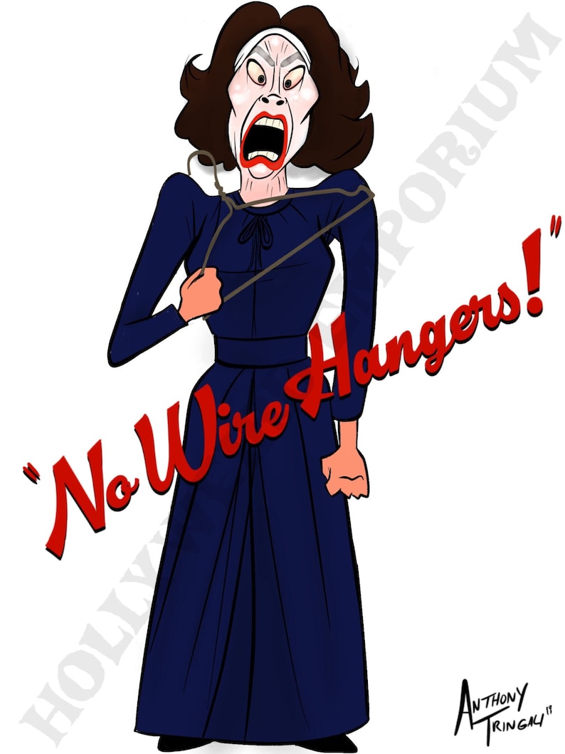 NO WIRE HANGERS! Mommie Dearest Parody, Faye Dunaway as Joan Crawford ...