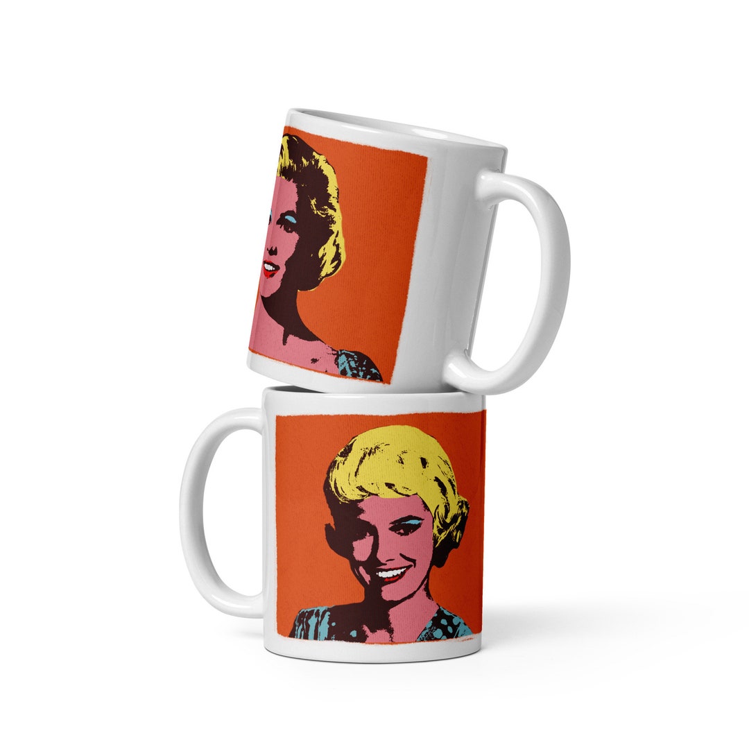TWO MARILYNS (MUNSTERS) Warhol Parody Ceramic Mug (double Cast Series ...