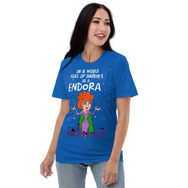 ENDORA T-shirt, Bewitched, Agnes Moorehead Parody - Etsy