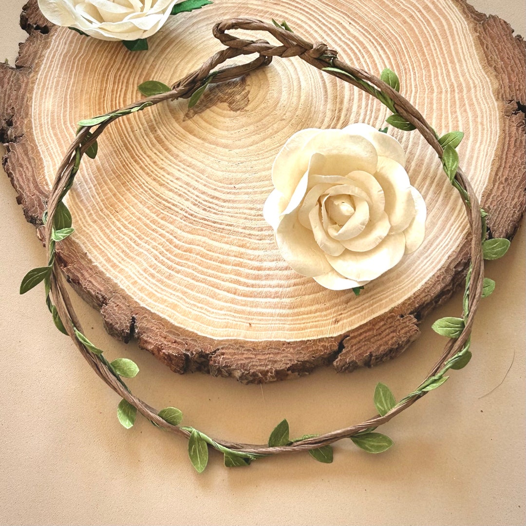 DIY Flower Crown Base Floral Crown Blank Base Flower Crown Vines Add ...