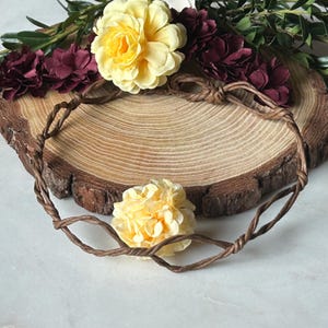 Blank Flower Crown Vine Base DIY Floral Vine Crown Base Add Your Own ...