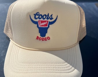 Coors OG Rodeo Trucker Hat - Etsy