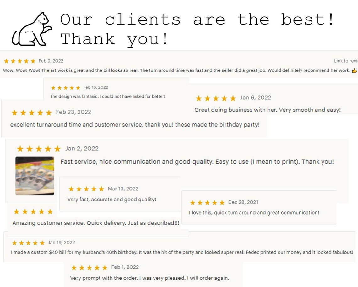 Custom Dollar Bill Personalized Dollar Digital Custom Fake - Etsy