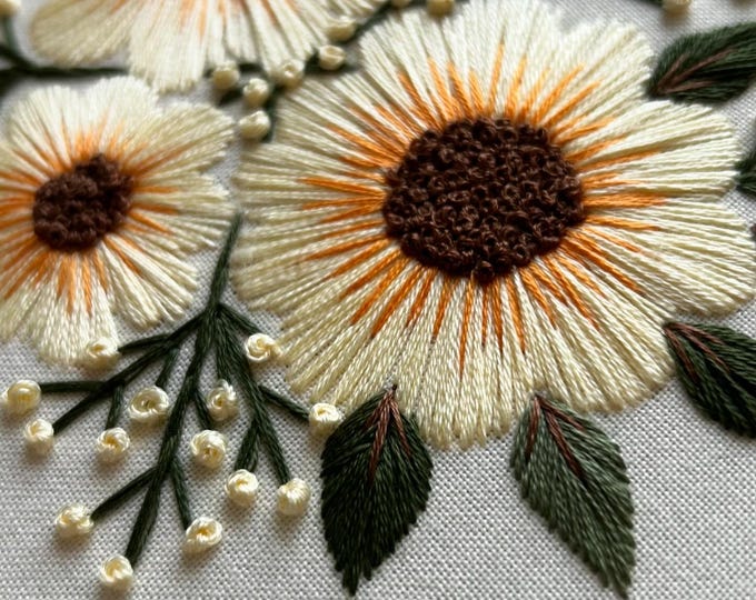 3 Daisy Pattern - Etsy