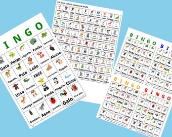 1000 Bingo Cards A4 & US Letter Format 1 or 4 Cards per Sheet - Etsy