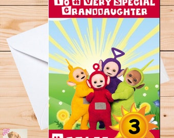 Teletubbies Card - Etsy UK