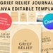 Guided Grief Journal Grief Journal Prompts Mom Mother - Etsy