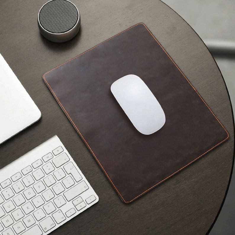Leather Desk Mat, Leather Mouse Pad, Durable Mouse Pad, Executive ...