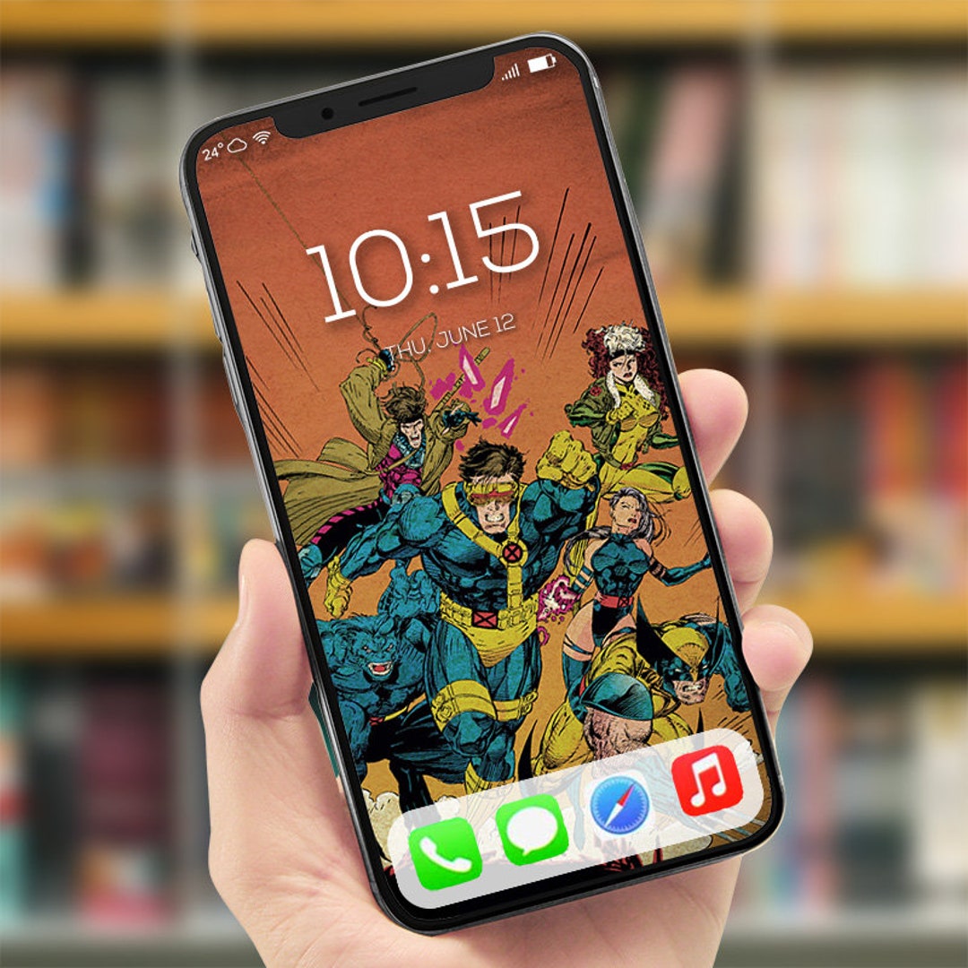X-men Annual 1 Virgin Variant: Phone Wallpaper (4 Versions) - Etsy