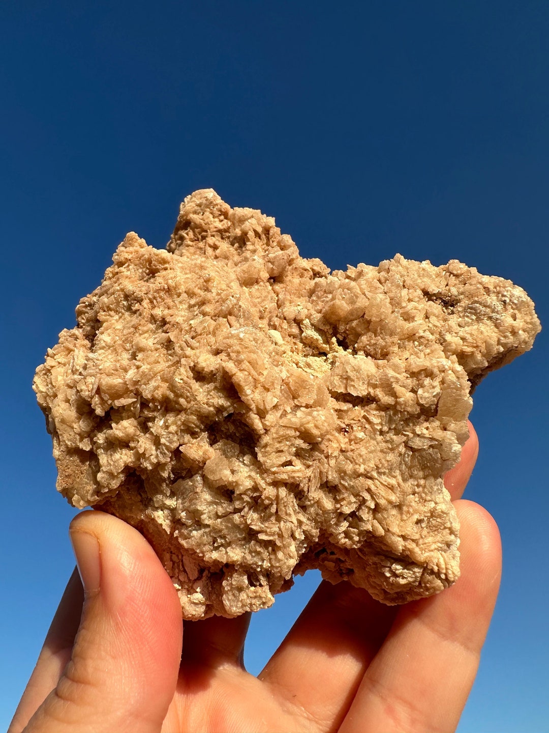 Gypsum Cluster Specimen From Coober Pedy - Etsy