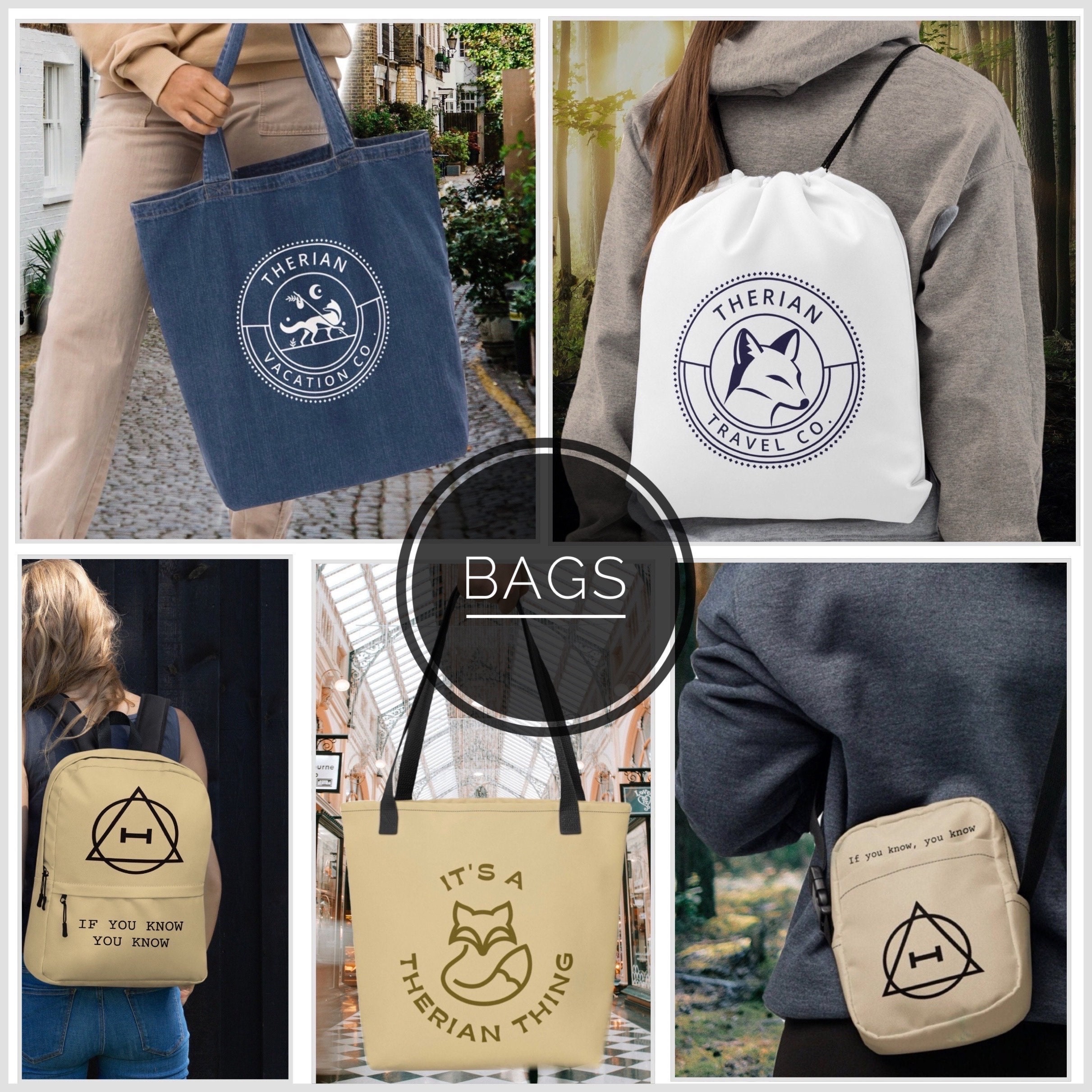 Therian Crossbody Bag if You Know, You Know Theta Delta Therian Gift ...