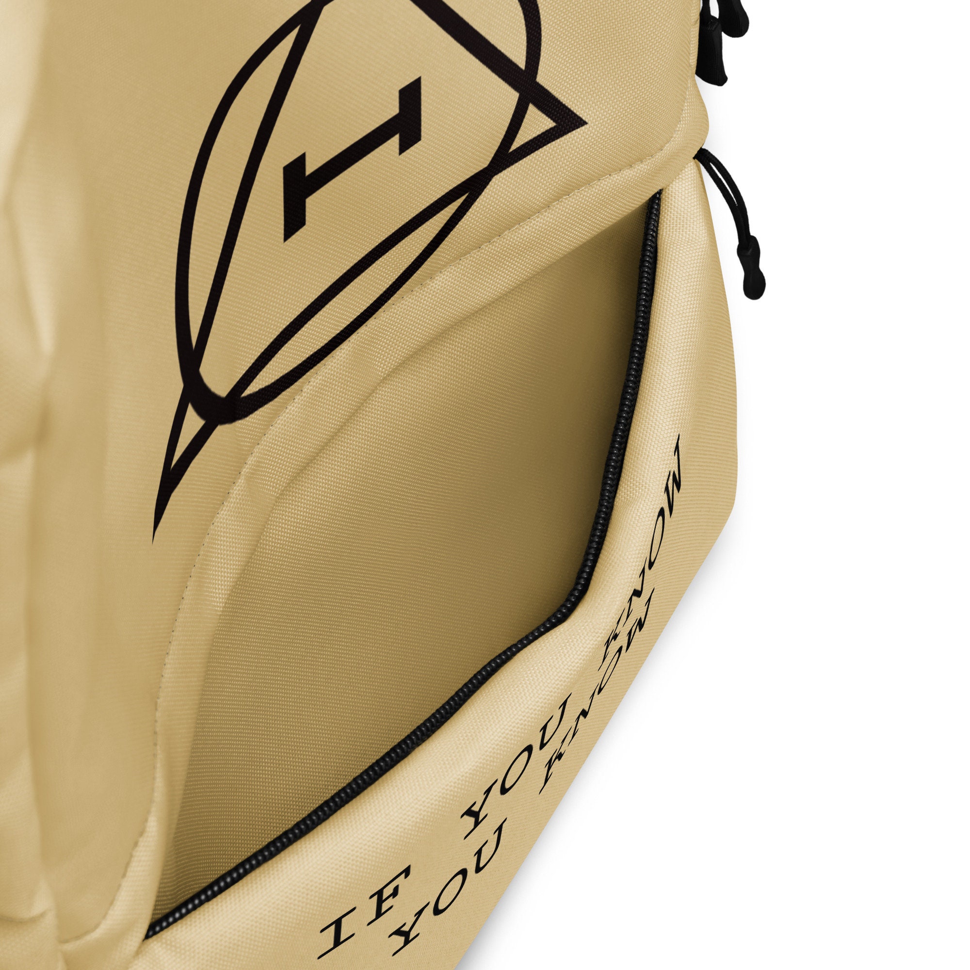 Theta Delta Backpack Therian Gift 'if You Know, You Know' Otherkin ...