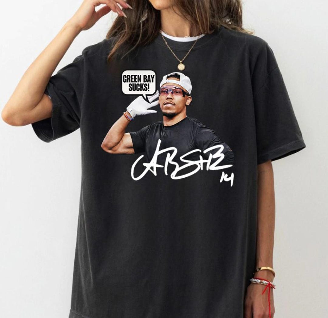 Funny Amon-ra St Brown Meme With Green Bay Football Retro Comfort ...