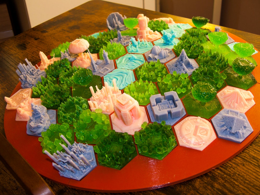 Terraforming Mars 3D Tiles - Etsy