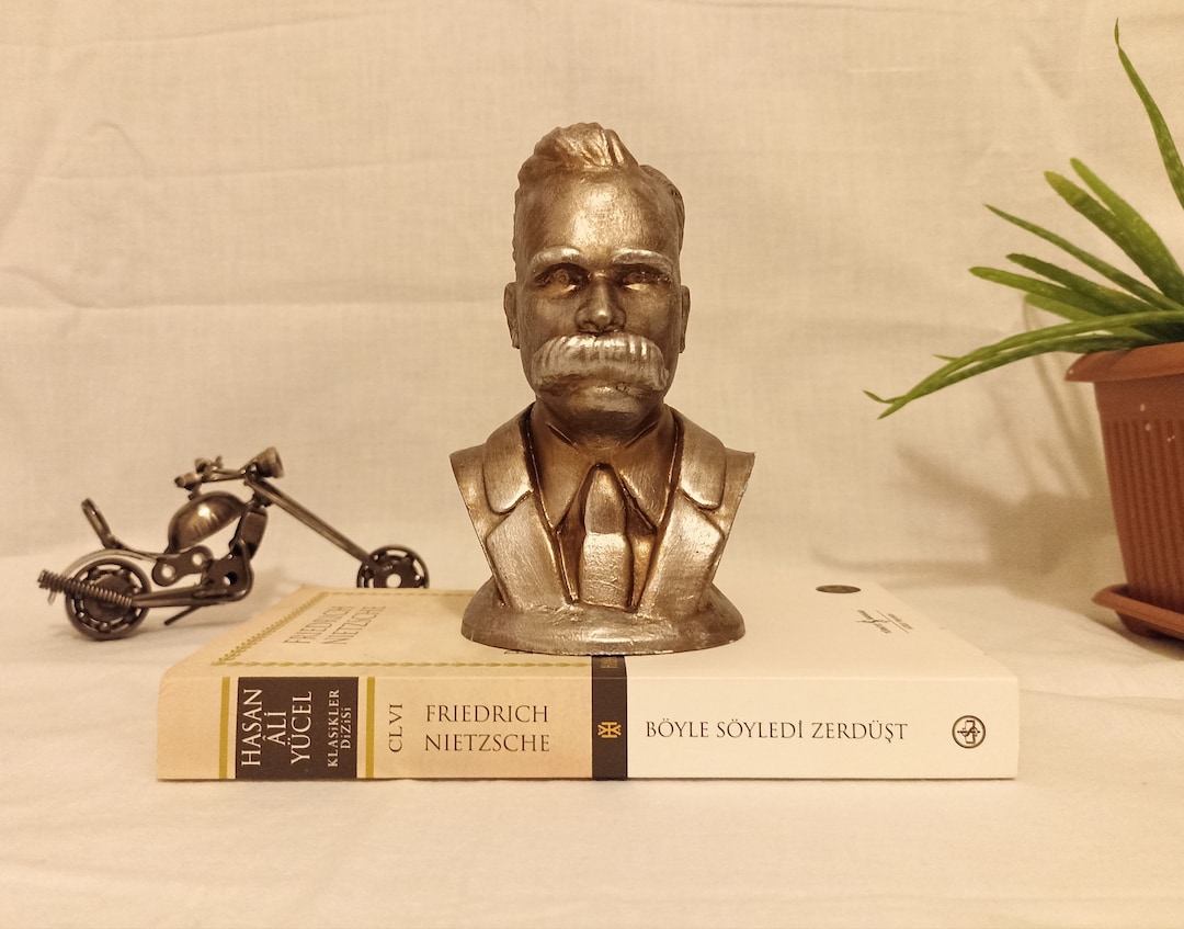Friedrich Nietzsche Statue Philosopher Sculpture / Home - Etsy