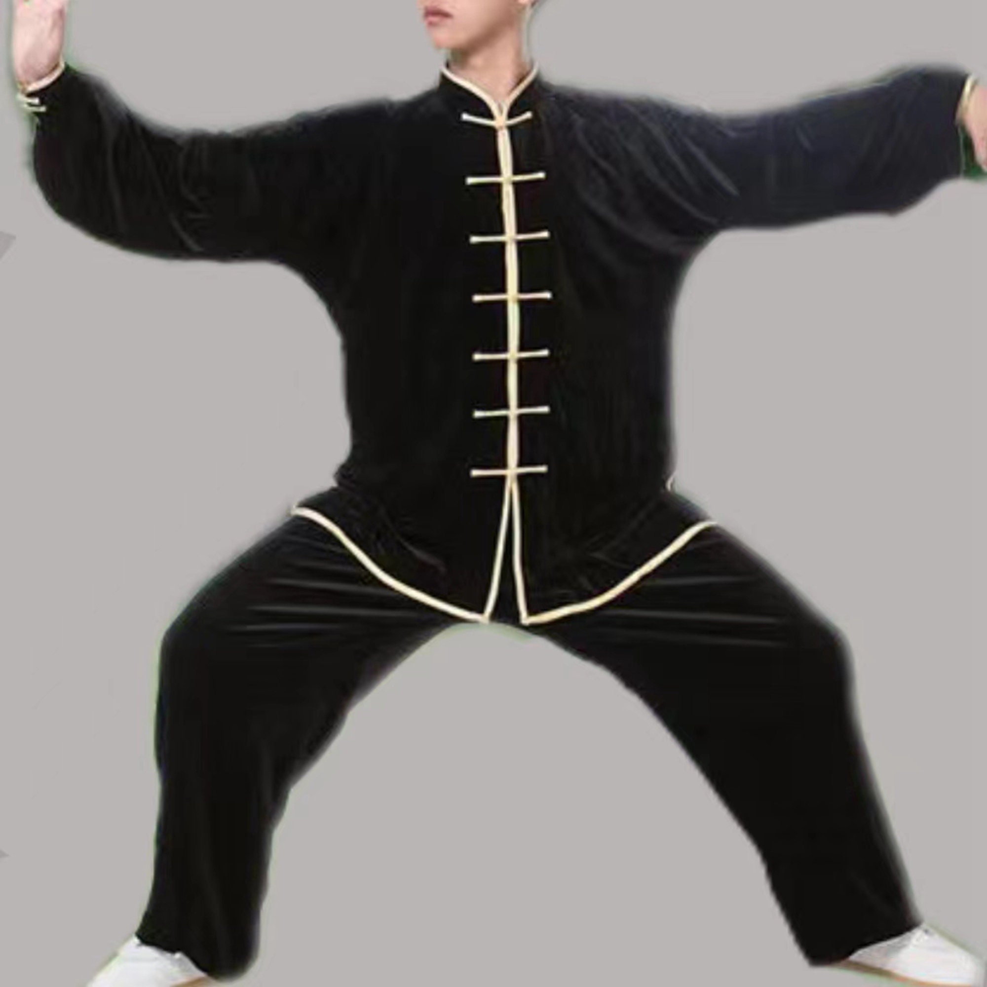 Unisex Tai Chi Suit golden Velvet Thickentang Suit - Etsy