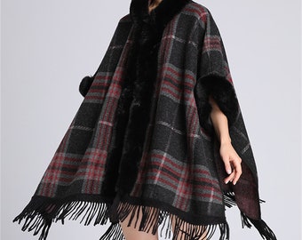 Rabbit Fur Cloak - Etsy