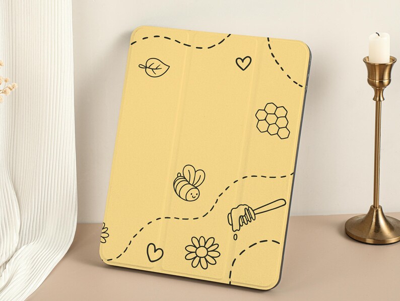 Yellow Bee iPad Air 4 iPad Pro 12.9 Case, iPad 10.2 iPad 9.7 Case, iPad ...