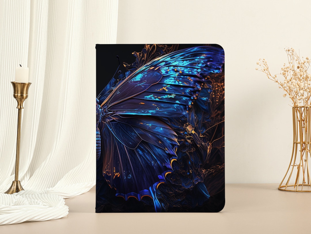 Blue Wing Butterfly iPad Air 4 iPad Pro 12.9 Case, iPad 10.2 iPad 9.7 ...