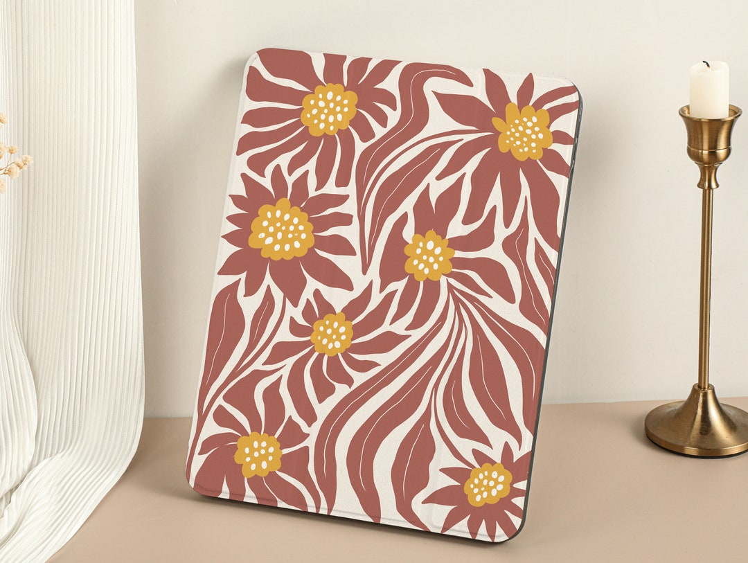 Blooming Plant Sunflower iPad Air 4 iPad Pro 12.9 Case, iPad 10.2 iPad ...