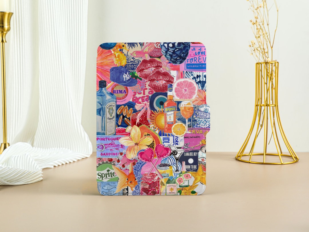 Orange Collision Kindle Case Kindle Paperwhite 11th Generation ...
