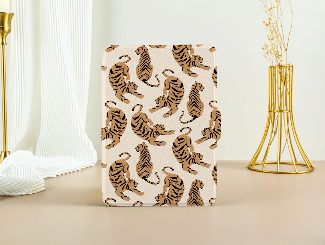 Orange Rest Tiger Kindle Case, Kindle Paperwhite 11th Generation ...