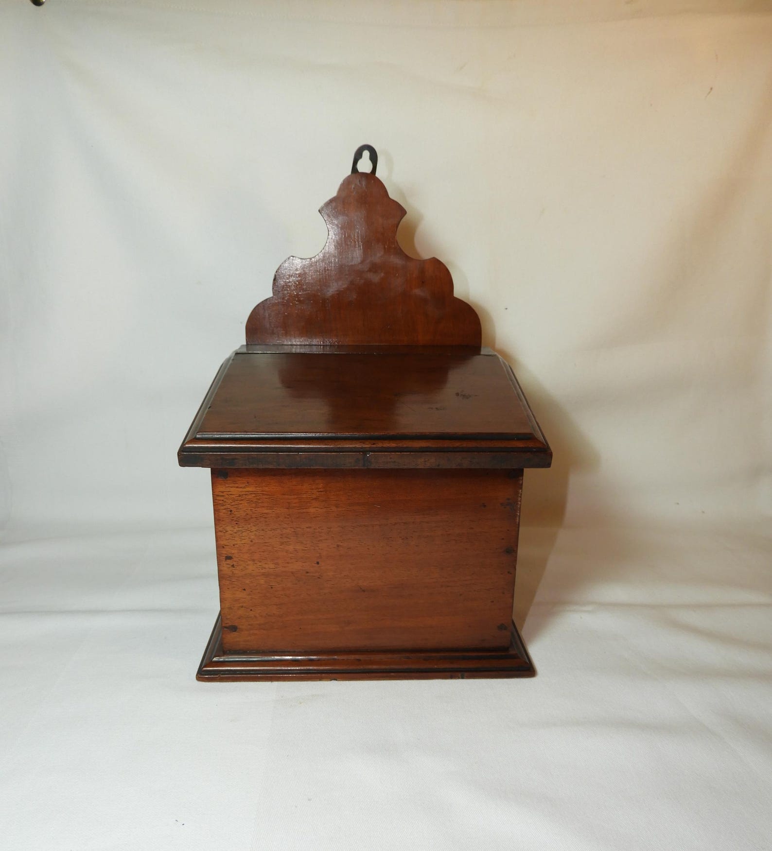 Antique Red Wood Salt Box - Etsy