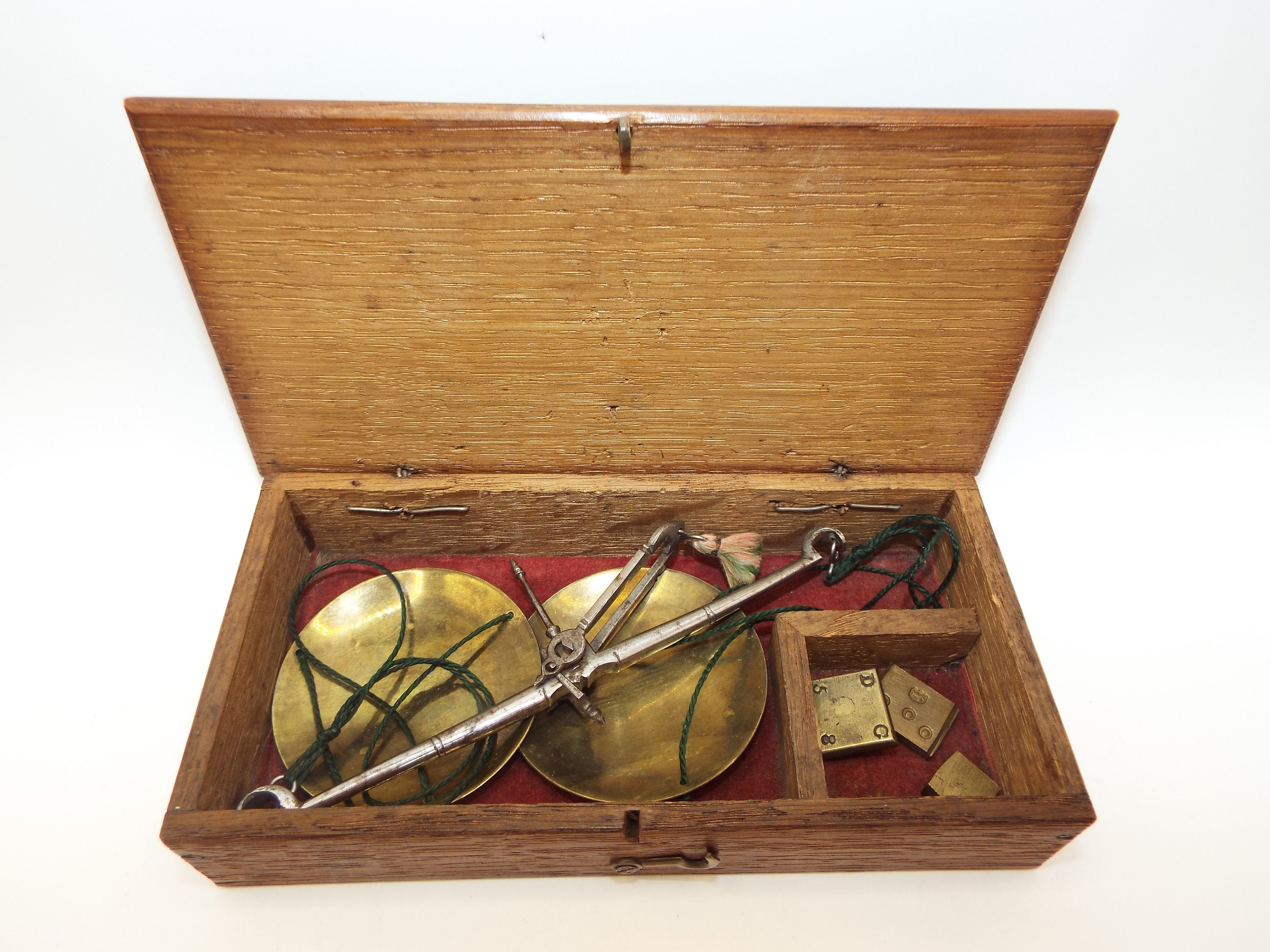 Antique Brass Scale Early Victorian Travelling Small - Etsy