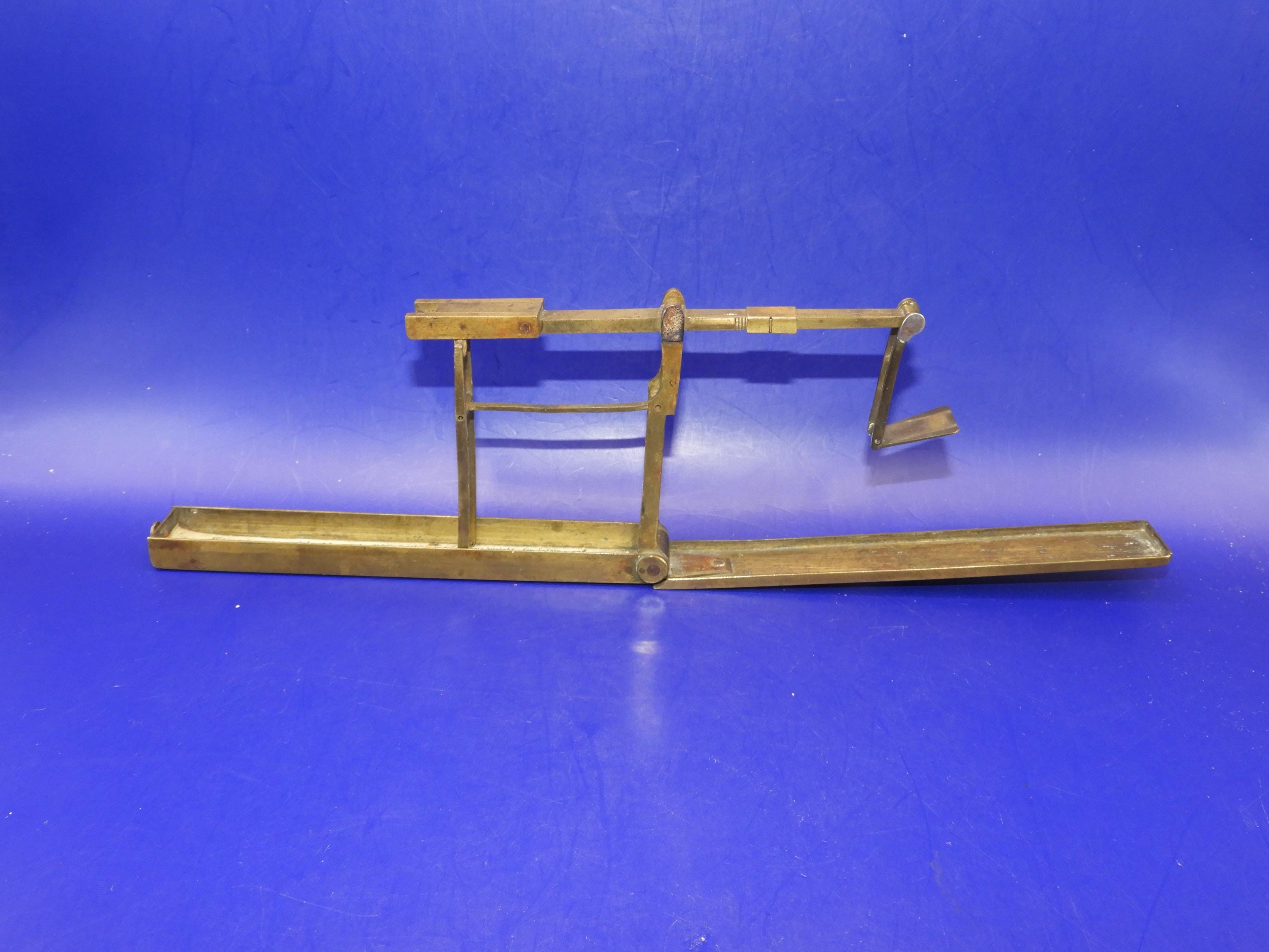 Antique Sovereign Scale..... Rare Antique George III Brass Pocket ...