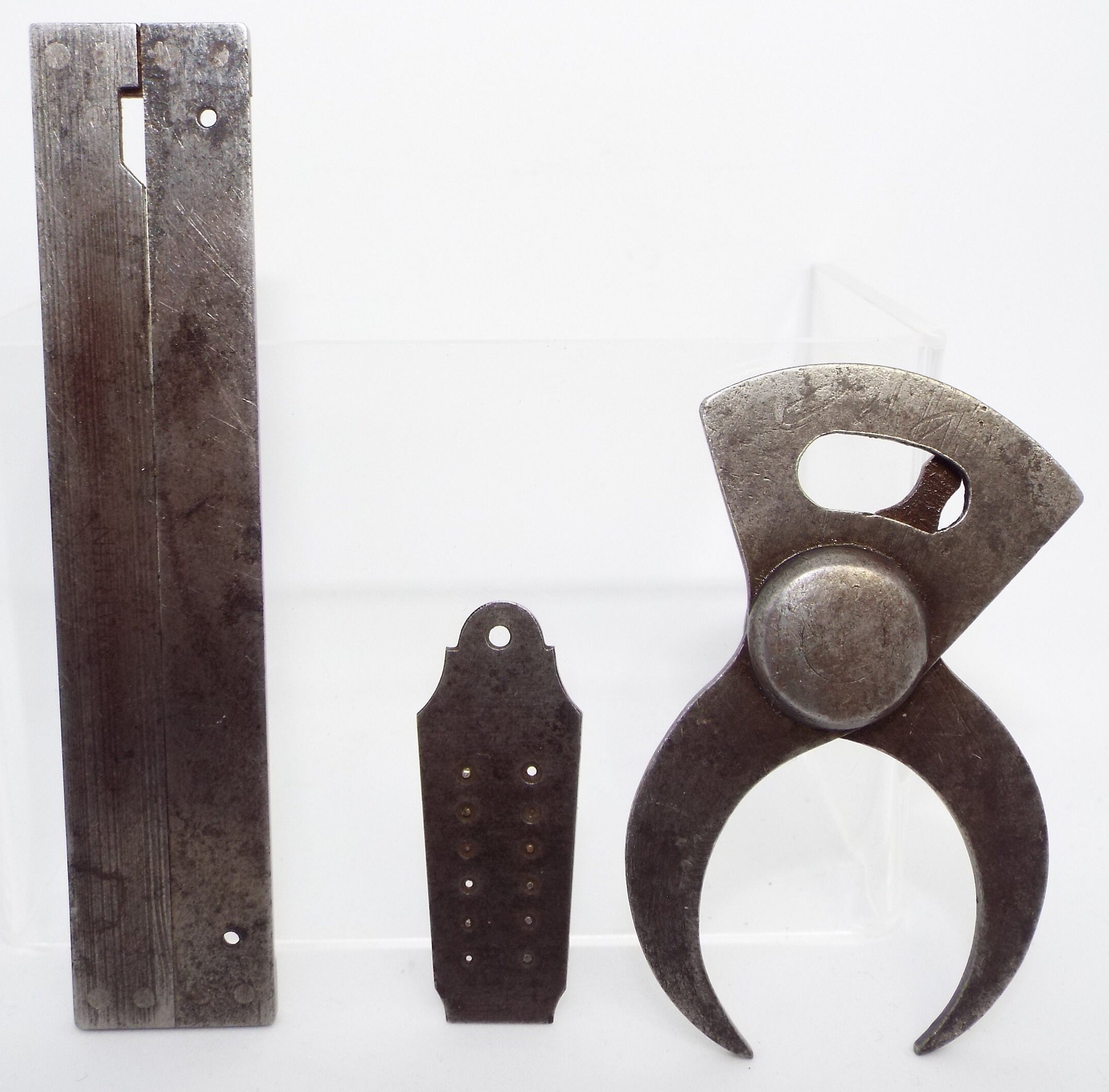 Antique Vintage Watchmakers Gauges Two Various Plate by Martin H.G Fils ...