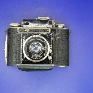 Antique German Folding Camera Certo Dollina II Dresden 45. Original ...