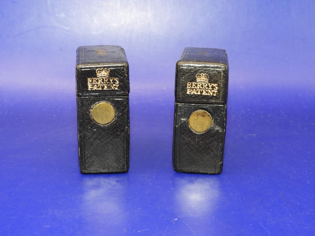Antique Crown Berry's Patent Travelling Inkwell & Math Safe Set - Etsy