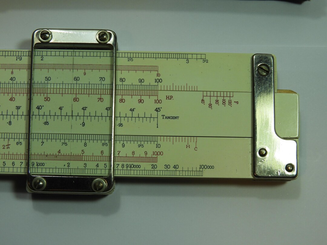 Slide Ruler W&G Australian 432 dual-face Comprehensive Slide Ruler ...